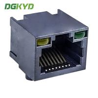 China 56 Single Port Connector RJ45 All Plastic Strip Light Interface Patch Type DGKYD561188JB1A6SB1075 for sale