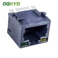 China 56 Single Port Connector RJ45 All Plastic Strip Light Interface Patch Type DGKYD561188JB1A6SB1075 for sale