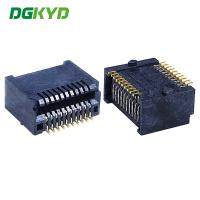 China SFP 1X1 Connector Without Shielding Shell LCP Phosphor Bronze DGKYDSFP2C2100D00B022 - Single Port 265°C Wave Soldering for sale