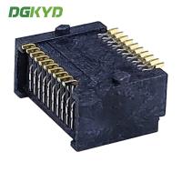 China SFP 1X1 Connector Without Shielding Shell LCP Phosphor Bronze DGKYDSFP2C2100D00B022 - Single Port 265°C Wave Soldering for sale