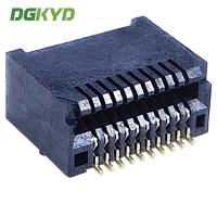China SFP 1X1 Connector Without Shielding Shell LCP Phosphor Bronze DGKYDSFP2C2100D00B022 - Single Port 265°C Wave Soldering for sale
