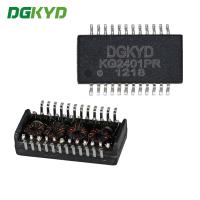 China 1000M Ethernet Transformer 1500V Isolation 24-Pin Network Filter for IEEE802.3 Compliant Equipment for sale