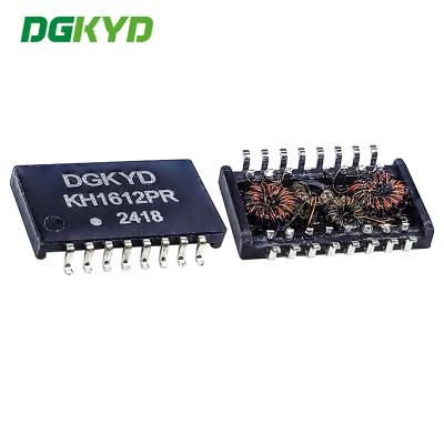China KH1612PR 100M Base-T Network Transformer Ethernet Isolation Filter Ethernet Transformer SMD for sale