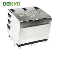 China RJ45 Socket Multi Port Connector Stacked 2X2 Interface DGKYD59212288DB2A1DY1C022 for sale