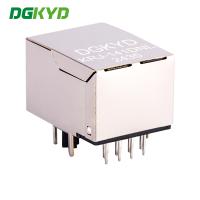 China Single Port Connector KRJ-141DNL RJ45 Network Interface 100Mbps Light Without Card for sale