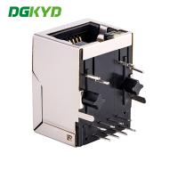 China Single Port Connector KRJ-141DNL RJ45 Network Interface 100Mbps Light Without Card for sale