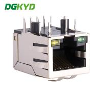 China RJ45 Ethernet Port 100Mbps Integrated Network Transformer KRJ-022NL Single Port 8P8C for sale