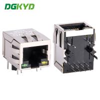 China RJ45 Ethernet Port 100Mbps Integrated Network Transformer KRJ-022NL Single Port 8P8C for sale