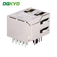 China DGKYD RJ45 Connector POE Interface TAB-UP Ethernet Filter 1000BASE-T 1x1 for sale