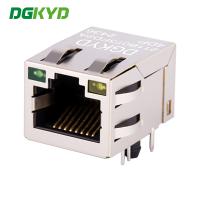 China DGKYD RJ45 Connector POE Interface TAB-UP Ethernet Filter 1000BASE-T 1x1 for sale