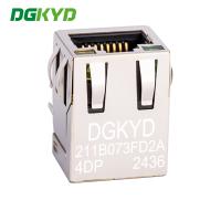 China DGKYD RJ45 Connector POE Interface TAB-UP Ethernet Filter 1000BASE-T 1x1 for sale