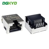 China DGKYDCB421188GWW6DB1075 RJ45 Connector with Integrated Magnetics for 10/100/1000BASE-T Ethernet, -40°C to 85°C Operating Range for sale