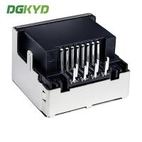 China DGKYDCB421188GWW6DB1075 RJ45 Connector with Integrated Magnetics for 10/100/1000BASE-T Ethernet, -40°C to 85°C Operating Range for sale