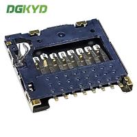 China TF Drawer Style Card Holder 1.42H with Normally Open Switch - 8 Position Connector for Electronic Products for sale