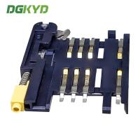 China SIM 3.0H Card Tray with Push Mechanism and Card Cover - 5000 Insertion Cycles, -45°C to +85°C Temperature Range for sale