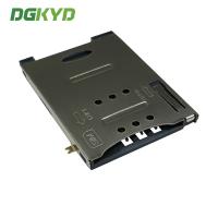 China SIM Card Holder PUSH 6P SMT H1.8 Full Mount with 5000 Insertion Cycles and -45°C to +85°C Temperature Range for sale