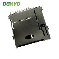 China SUSH-1.4 High External Welding 9P TF Card Holder - 5000 Mating Cycles, -40°C to +70°C Temperature Range for sale