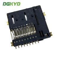 China SUSH-1.4 High External Welding 9P TF Card Holder - 5000 Mating Cycles, -40°C to +70°C Temperature Range for sale