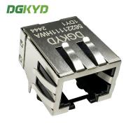 China RJ45 Shielded Ethernet Connector 10P10C Jack 1000BASE-T DGKYD56221111HWA1DY1 for sale