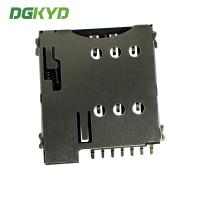 China 1.35H Micro SIM Card Holder 6+1 Port -40°C to +85°C Temperature Range 5000 Insertion Cycles for sale