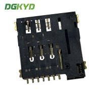 China 1.35H Micro SIM Card Holder 6+1 Port -40°C to +85°C Temperature Range 5000 Insertion Cycles for sale