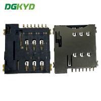 China 1.35H Micro SIM Card Holder 6+1 Port -40°C to +85°C Temperature Range 5000 Insertion Cycles for sale