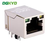 China TAB-UP Gigabit Connector RJ45 Network Socket Ethernet Interface DGKYD211Q066CD2A4D for sale