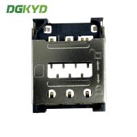 China NANO-SIM Card Holder with Internal Welding 1.40H, 5000 Insertion Cycles, -40°C to +85°C Temperature Range for sale