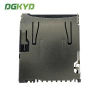 China TF Card Holder PUSH/PUSH 1.68H 9-Pin Connector with 5000 Insertion Cycles and -25°C to 85°C Temperature Range for sale