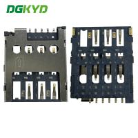 China MICRO SIM Card Slot Drawer Style 1.45mm Height 8-Pin Interface with 5000 Insertion Cycles for sale