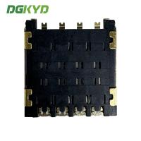 China Micro SIM Card Holder Drawer Style 1.5H 8-Pin Connector with 5000 Mating Cycles and -40°C to +85°C Temperature Range for sale