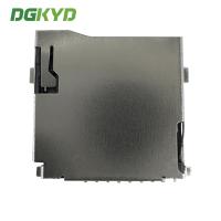 China TF Card Holder Push Push H1.8 External Soldering 9 Pin Telephone Card Connector DGKYDTF18H8A6A2Y3WSW286 for sale