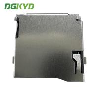 China TF Card Holder Push Push H1.8 External Soldering 9 Pin Telephone Card Connector DGKYDTF18H8A6A2Y3WSW286 for sale