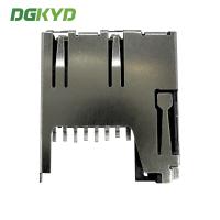China TF Card Holder Internal Welding Normally Closed PUSH H1.8 8Pin DGKYDTF18H8A6A2Y3WSN286 for sale