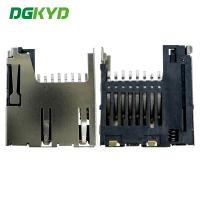 China TF Card Holder Internal Welding Normally Closed PUSH H1.8 8Pin DGKYDTF18H8A6A2Y3WSN286 for sale