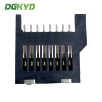 China T-FLASH Simple All Plastic TF Card Holder 8Pin 1.9H Telephone Card Connector for sale