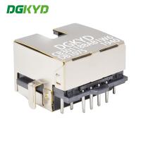 China RJ45 SMT Socket Sinking Board 3.0 DIP With LED Without Transformer Network Interface 8P8C 1x1 for sale