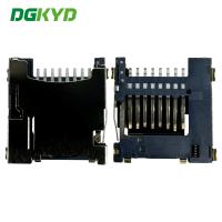 China TF1.45 Micro SD Socket SMT Internal Soldering Telephone Socket DGKYDTP145H8A6A2Y3WSN286 for sale