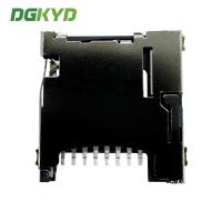 China TF1.45 Micro SD Socket SMT Internal Soldering Telephone Socket DGKYDTP145H8A6A2Y3WSN286 for sale