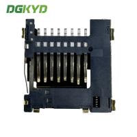 China TF1.45 Micro SD Socket SMT Internal Soldering Telephone Socket DGKYDTP145H8A6A2Y3WSN286 for sale