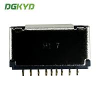 China TF Card Holder 9 Pin Single Port Foolproof Latch 30U Gold Plated -40 to 85C for sale