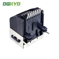 China RJ45 Connector 8P8C SMT Shielded 10/100/1000BASE-T with -40℃ to 85℃ Operating Temperature for sale