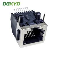 China RJ45 Connector 8P8C SMT Shielded 10/100/1000BASE-T with -40℃ to 85℃ Operating Temperature for sale