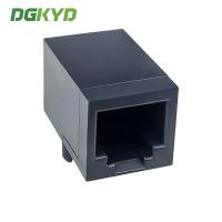 China RJ11 Connector 6P6C All Plastic Lightless Mesh Port Without Reinforcement Ribs for sale