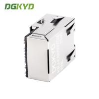 China PCB Magnetic Jack RJ45 Ethernet Connector with Megabit Transformer SMD 100Base-T 8P10C for sale