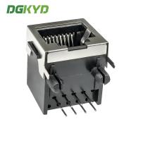 China RJ45 Connector DGKYD5621E1118GWA1DY11B006 10P8C Shielded Half Package Network Port 10/100/1000Base-T for sale