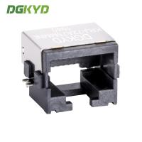 China Shield Right Angle Extra Low Profile Rj45 Ethernet Connector, 8p8c Jack SMD KRJ-72A75MMNL for sale