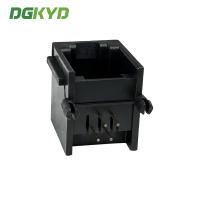 China RJ11 connector 6P4C without light and filter network port socket DGKYD5523E1164IWA1DY1 for sale