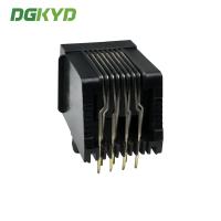 China RJ45 Ethernet Connector 8P8C with Integrated Magnetics - 265℃ Wave Soldering, 2250VDC Withstand Voltage for sale