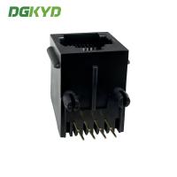 China RJ45 Ethernet Connector 8P8C with Integrated Magnetics - 265℃ Wave Soldering, 2250VDC Withstand Voltage for sale